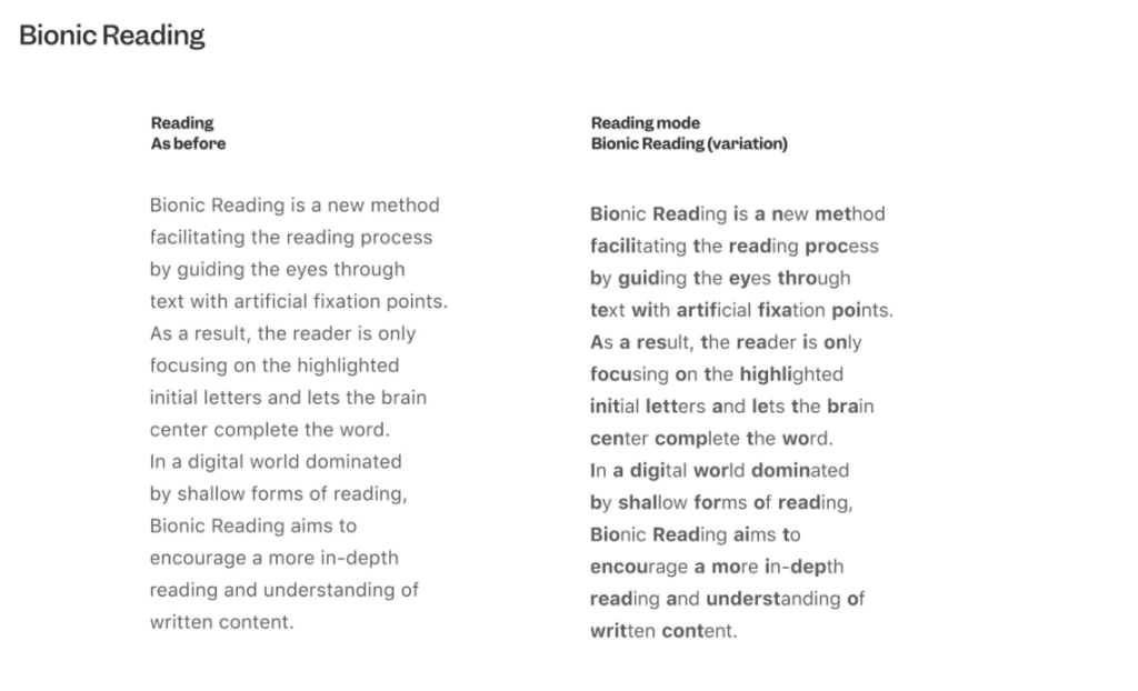 'bionic reading' technique that changes the way we read goes viral ...